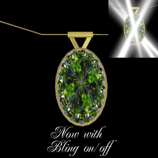 Second Life Marketplace - Emerald Star Necklace