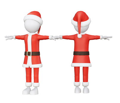 Second Life Marketplace - Full Perm MI Faceless Christmas Character ...