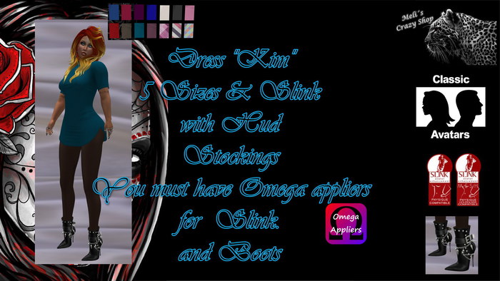 Second Life Marketplace - Slink Classic "KIM" Dress