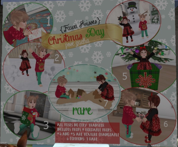 Second Life Marketplace - {Fawn Kisses} Christmas Day Gacha (3)