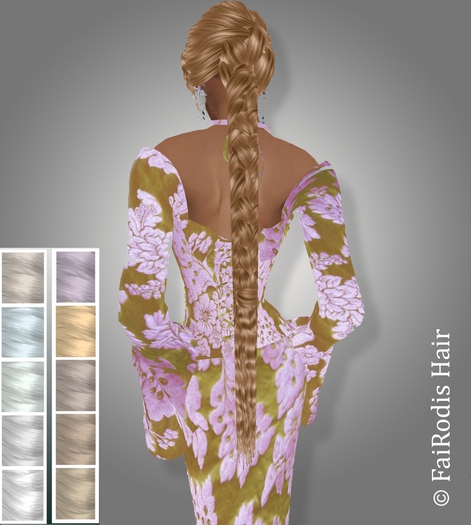 Second Life Marketplace - FaiRodis Flexi braid hair whites