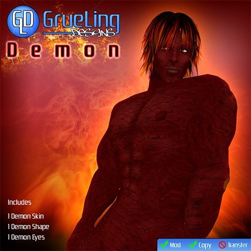 Second Life Marketplace - GrueLing Designs - Demon