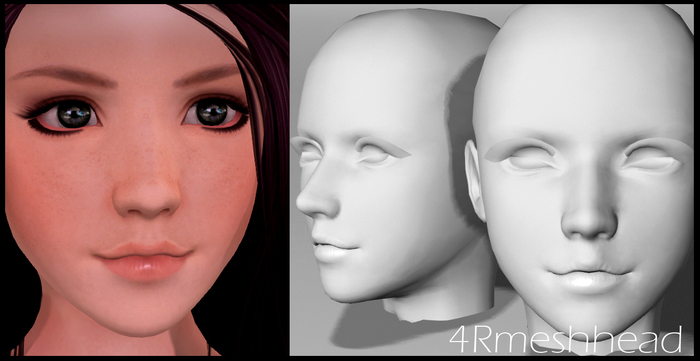 Second Life Marketplace - HEAD-5 HITO (4R) PROMO PRICE!!!