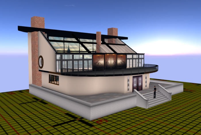 Second Life Marketplace - The Panorama House MESH low prims