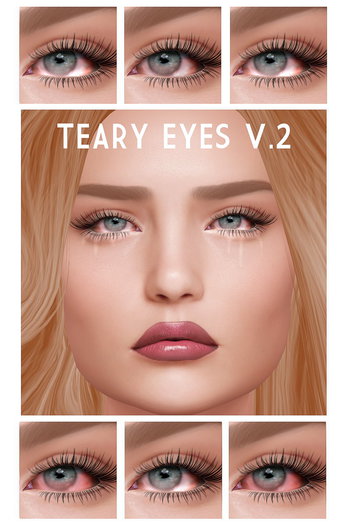 Second Life Marketplace - ZORA - TEARY EYES V.2
