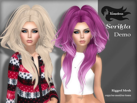 Second Life Marketplace - Tameless Hair Serilda - DEMO