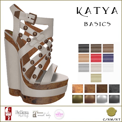 Second Life Marketplace - BM Katya Wedge Basics