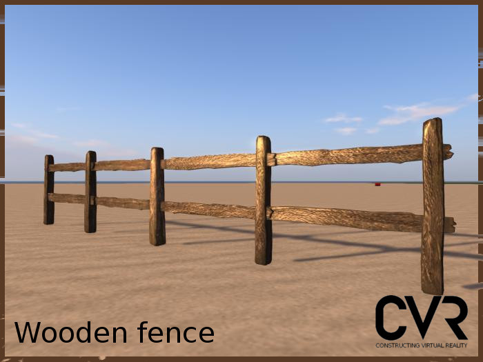 Second Life Marketplace - Wooden fence