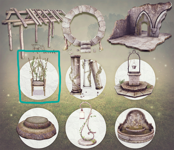 Second Life Marketplace - ionic : The Forest Throne Second Life Marketplace - ionic : The Forest Throne