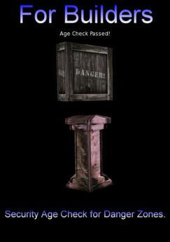 Second Life Marketplace - Danger Security Age Check