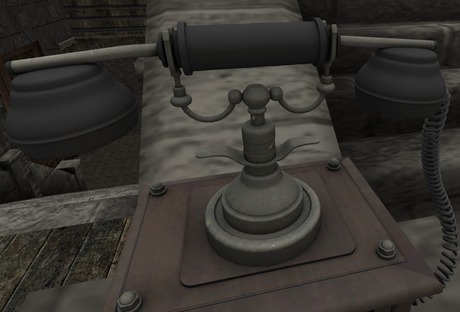 Second Life Marketplace - FA - Antique Telephone v1.2