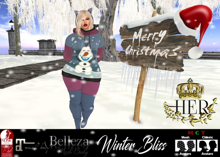 Second Life Marketplace - {CB} WINTER BLISS OUTFIT (A)