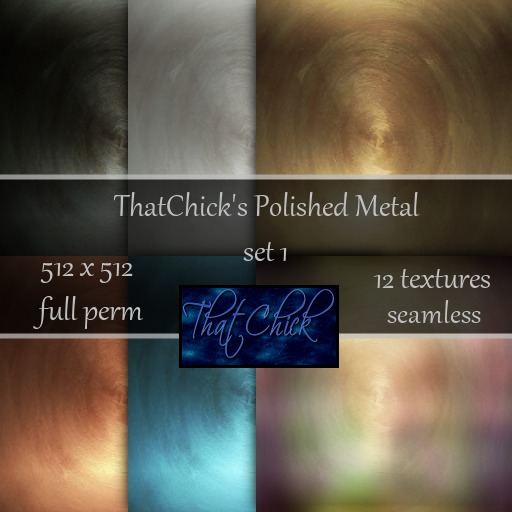 Second Life Marketplace - ~tc~ Polished Metal Set 1