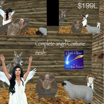 Second Life Marketplace - Complete angel costume (box)