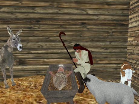 Second Life Marketplace - Joseph Nativity Scene costume (box)