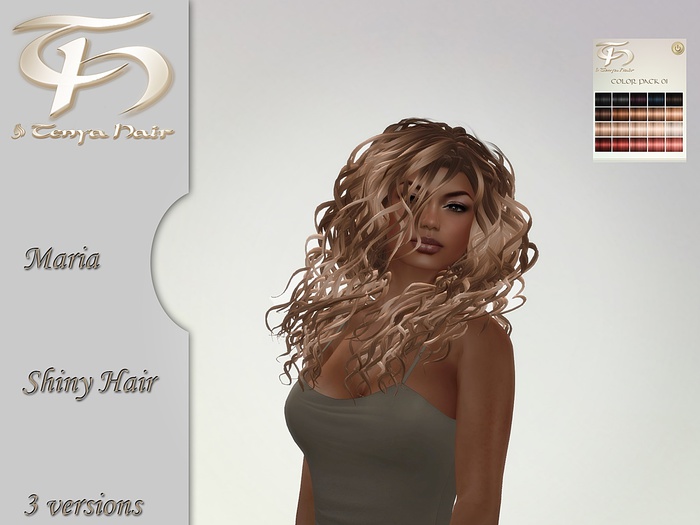 Second Life Marketplace - {Tenya Hair} Maria #01