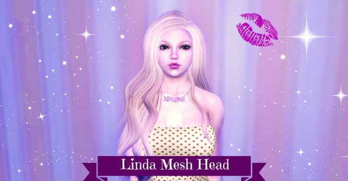 Second Life Marketplace - Mesh Head Linda Static