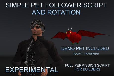 Second Life Marketplace - Pet Follower and Rotation Script Pack