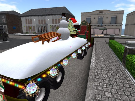 Second Life Marketplace - Santa Parade Truck