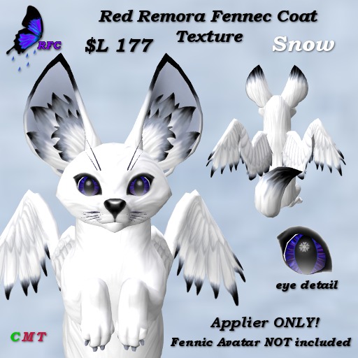 Second Life Marketplace - RFC - Snow Fennec Applier (wear me)
