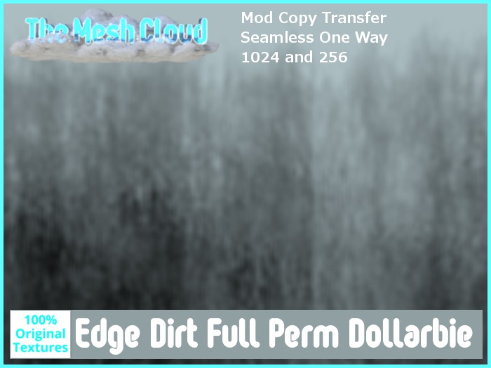 Second Life Marketplace - [TMC] Edge Dirt Full Perm Texture Two ...