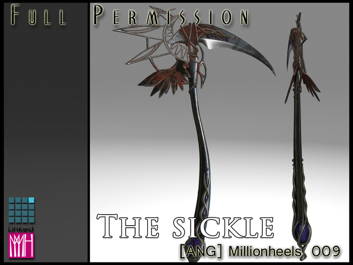Second Life Marketplace - [Full Perm][ANG] Millionheels 009 death sickle