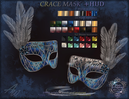Second Life Marketplace - *AvaWay* GRACE Mask