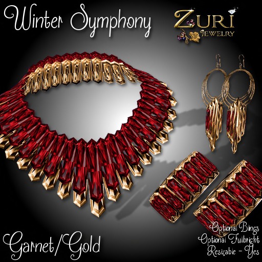 Second Life Marketplace - Zuri Rayna - Winter Symphony Collection ...
