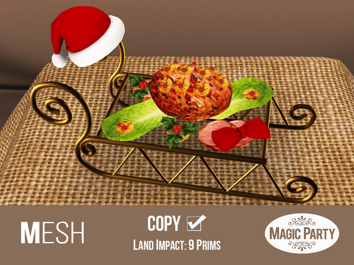 Second Life Marketplace - Baked Ham - Christmas