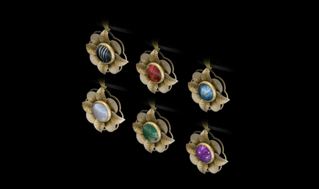Second Life Marketplace - GOLD LEAF JEWELRY SET