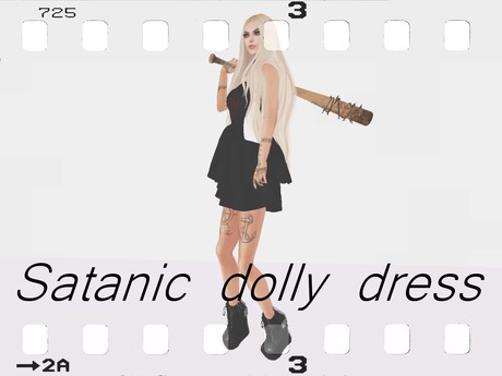 Second Life Marketplace - Laverne. Satanic dolly dress