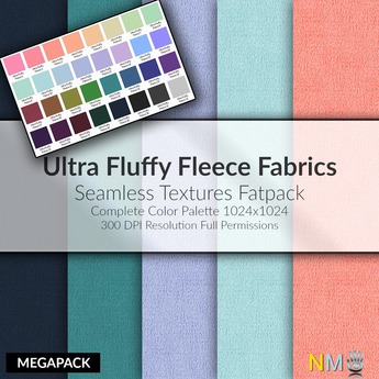 Second Life Marketplace - Ultra Fluffly Fleece Fabric Textures Seamless ...