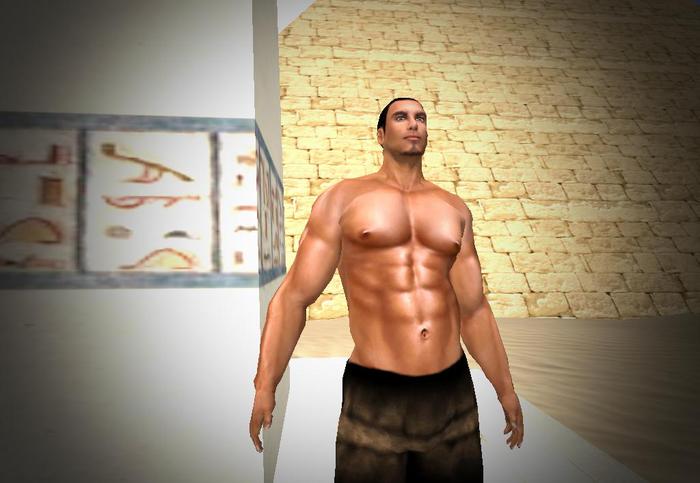 Second Life Marketplace - Egyptian Pharaoh Shape And Skin