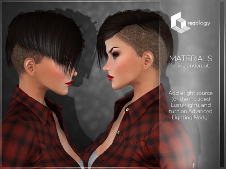Second Life Marketplace - (Compatible w/ all mesh heads) rezology Pixie ...