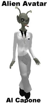 Second Life Marketplace - Alien Male Capone - Complete Avatar
