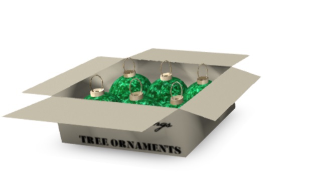 Second Life Marketplace - Daintree:.Chrissy Boxed Balls Green