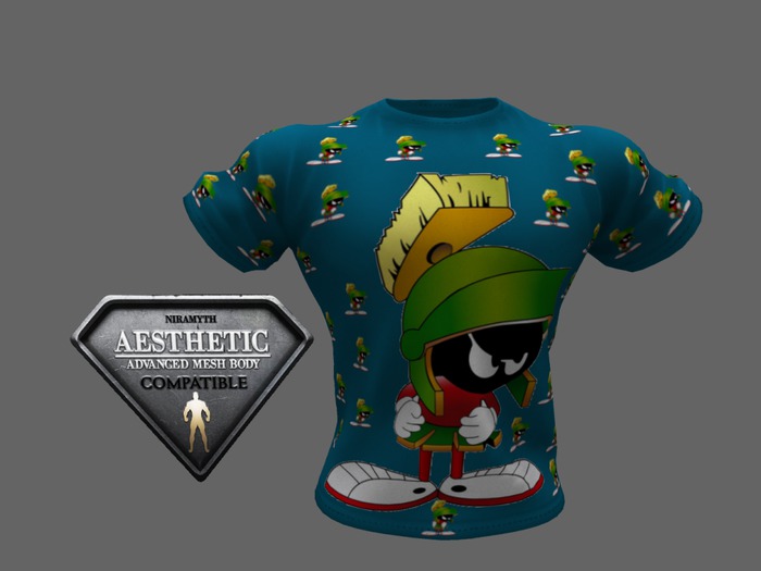 Second Life Marketplace - Marvin the Martian Blue little Martians AESTHETIC