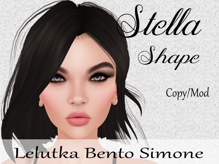 Second Life Marketplace - Stella Shape "Lelutka Bento Simone Head"