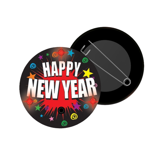 Second Life Marketplace Happy New Year Pin Button