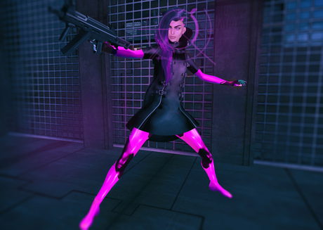 Second Life Marketplace - Sombra Hacker Poses #1 - 6
