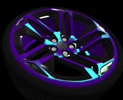 Second Life Marketplace - WRATH VECTOR II WHEEL 2.0 STACK