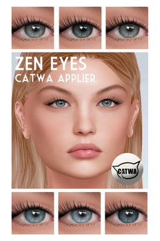 Second Life Marketplace - ZORA - ZEN EYES (CATWA APPLIER)