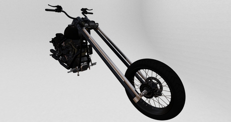 Second Life Marketplace - [REC] Custom Long Rake Chopper 1.1 Box