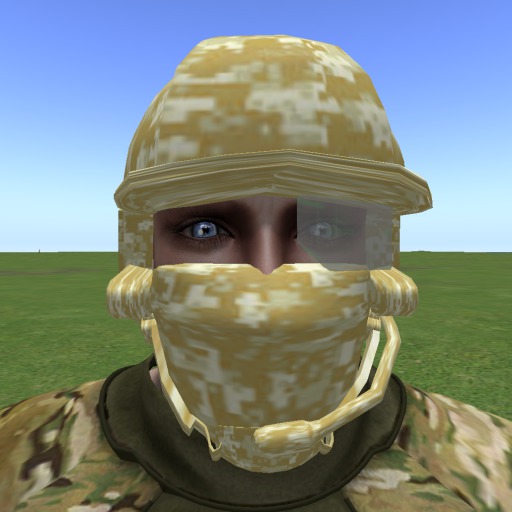 Second Life Marketplace - Desert Helmet