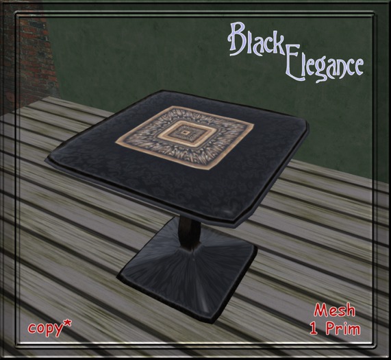 Second Life Marketplace - Absinthe, Art & Angels - "Black Elegance ...