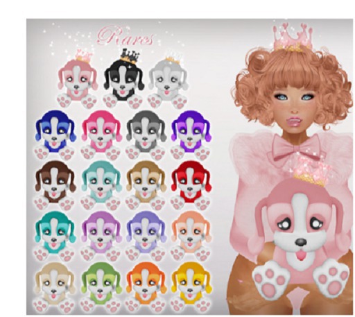 Second Life Marketplace - *Epic* Sweet.Beagle.Baby! {Purple}[Head]RS