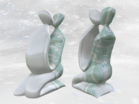 Second Life Marketplace - !Moril Creations! Statue kiss 08