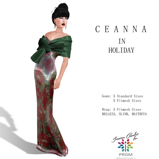 Second Life Marketplace - * SPECIAL EDITION * Prism Ceanna Shimmer Gown ...