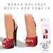 Second Life Marketplace - Prism Margo Shoes in Red Sequin by Jezzixa ...