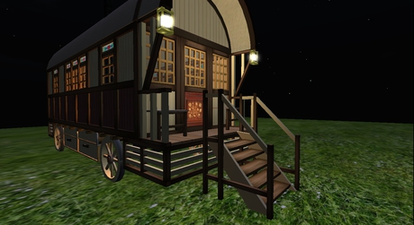 Second Life Marketplace - Caravan Vardo Trailer